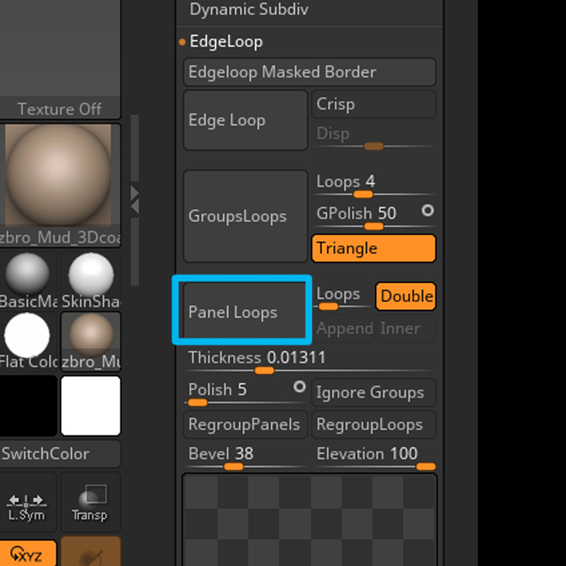 【ZBrush】アルファ画像から厚みをつける方法｜relaxoblog