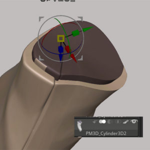 【ZBrush】create shell（中抜き）をつかって浴衣の厚みをつくる｜relaxoblog